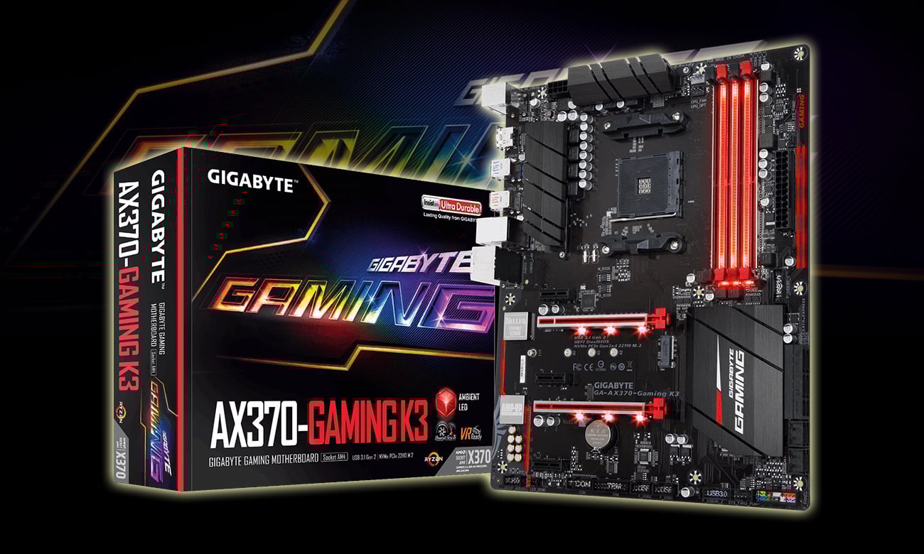 Gigabyte GA-AX370-Gaming K3 - Płyty główne Socket AM4 - Sklep komputerowy - x-kom.pl